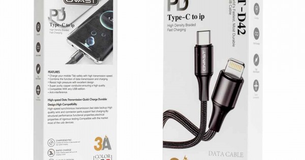 كيبل PD سريع 18 وات OVAST OT-D42